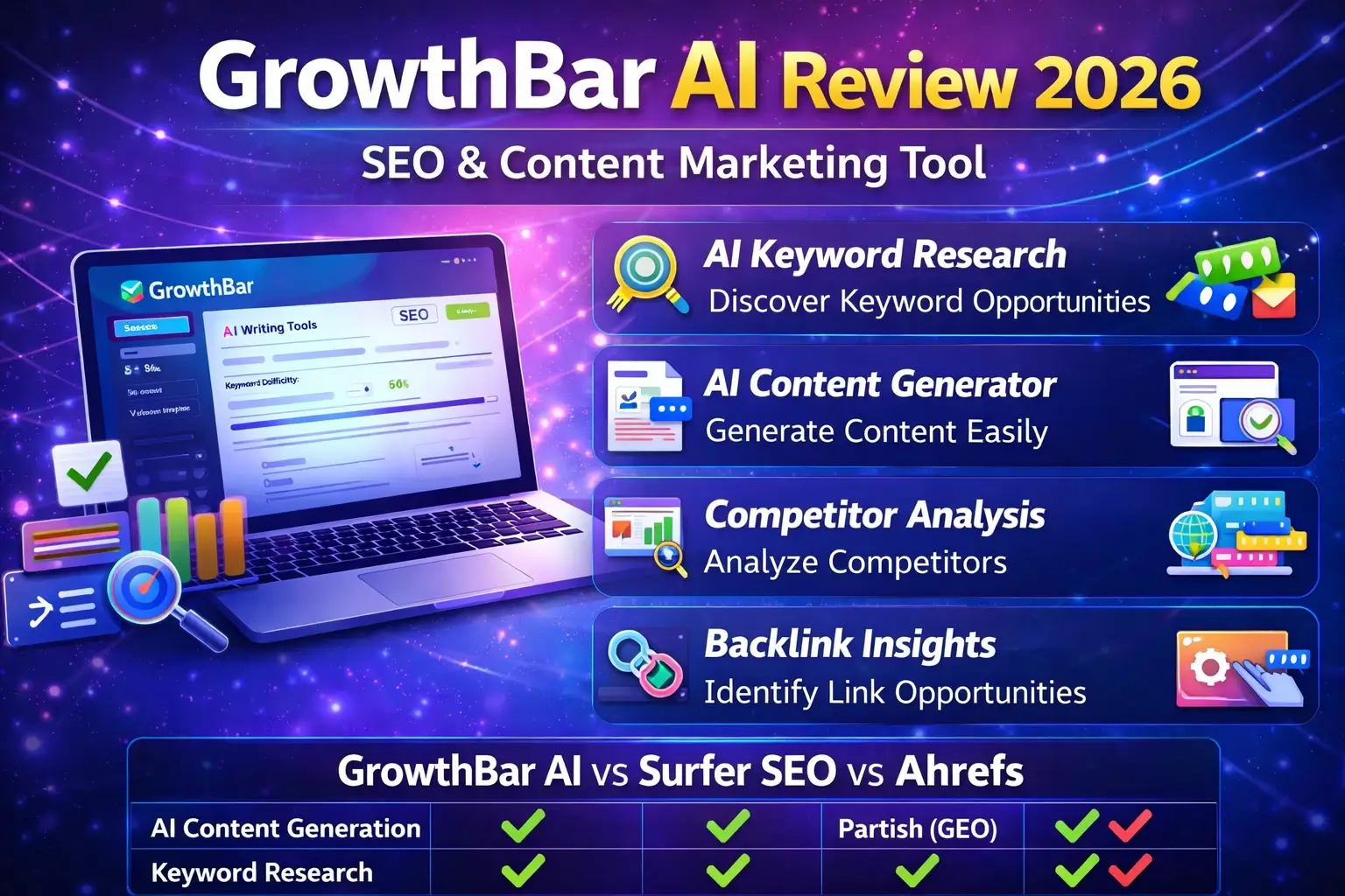 GrowthBar AI Review – Features and SEO Insights – LearnAIToolz
